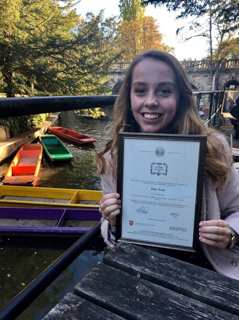 Sixth Former wins prestigious Oxford University essay prize - The ...