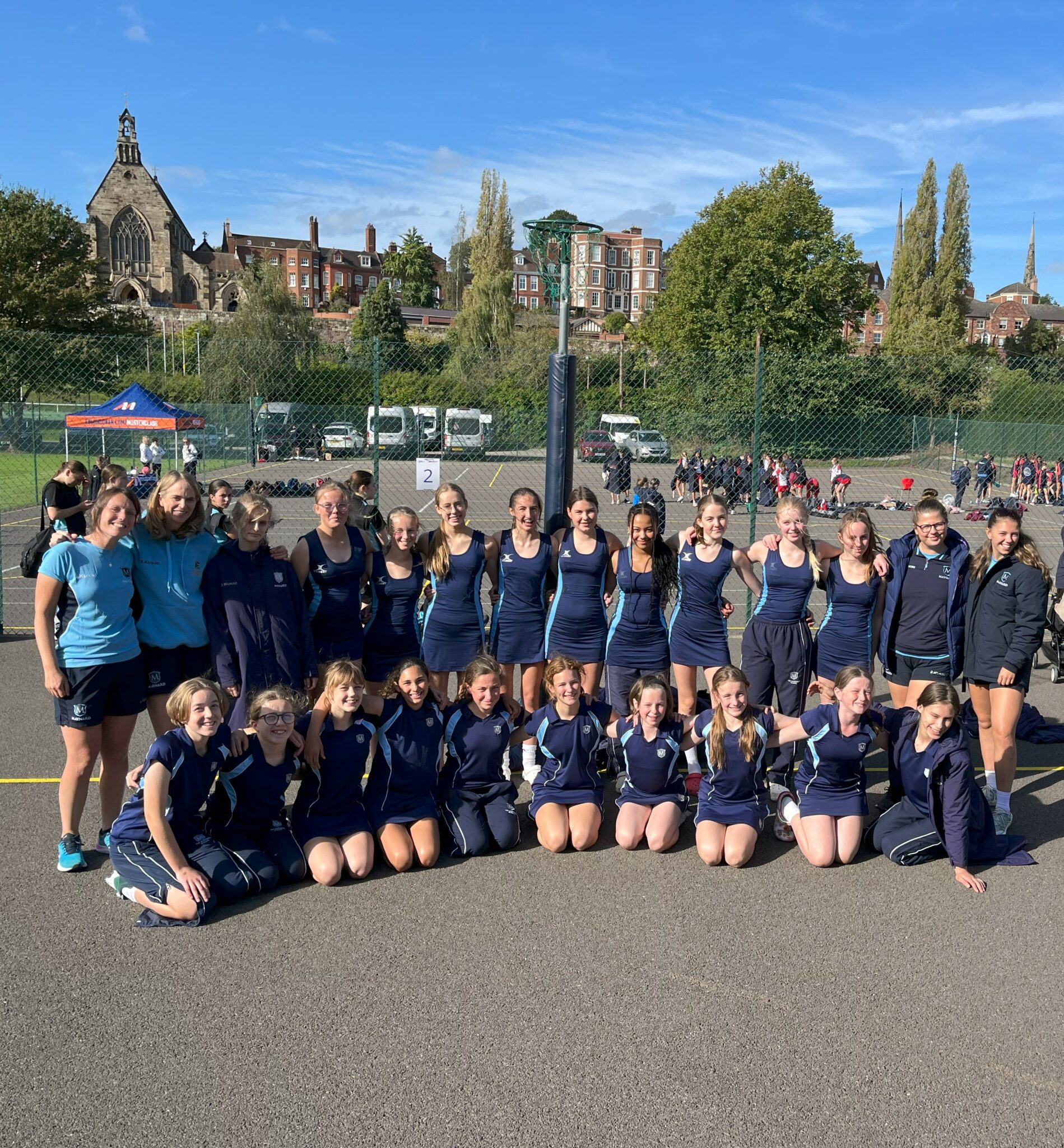 Success at the netball residential - The Maynard School