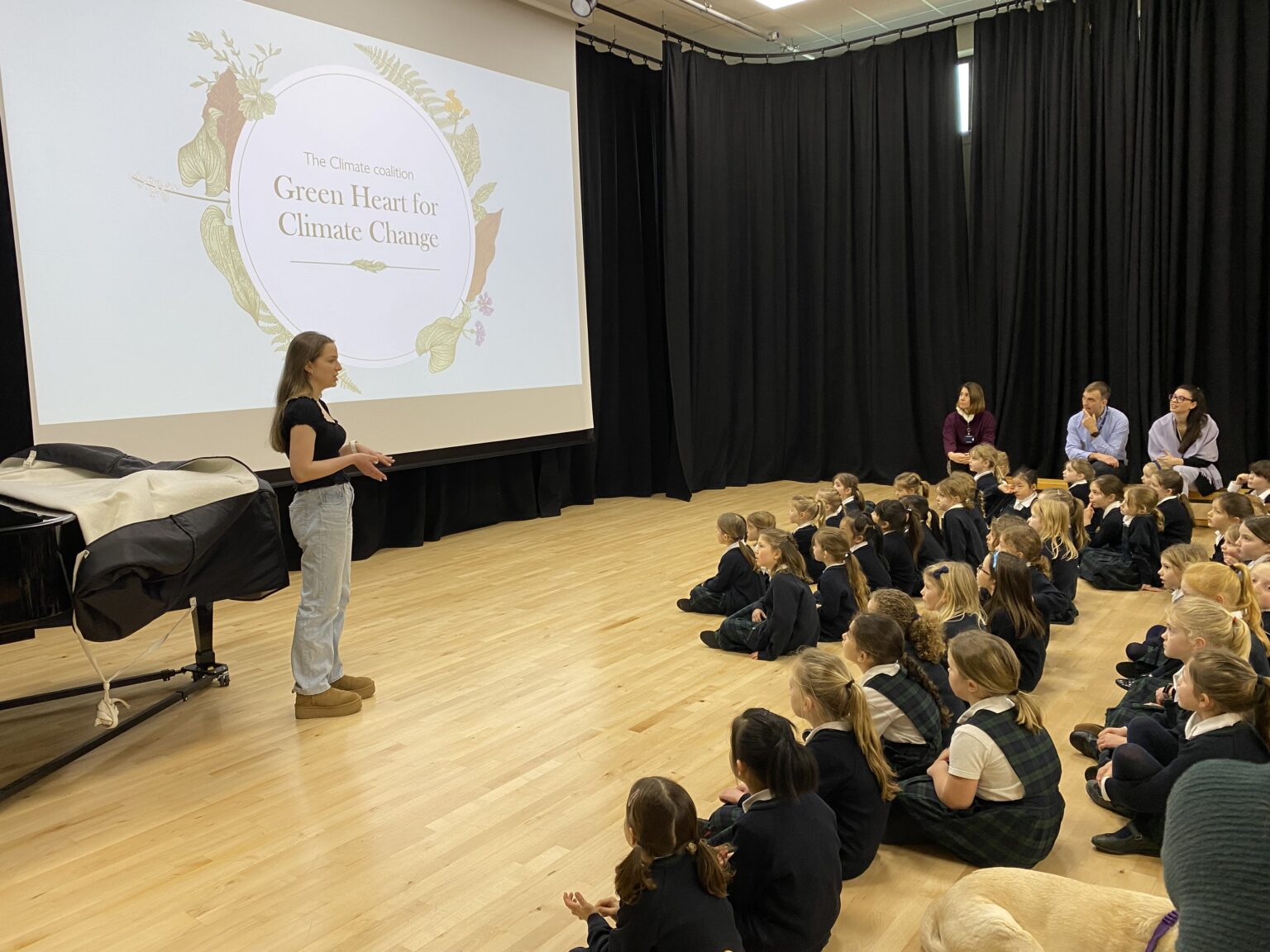 Green hearts for climate change - The Maynard School