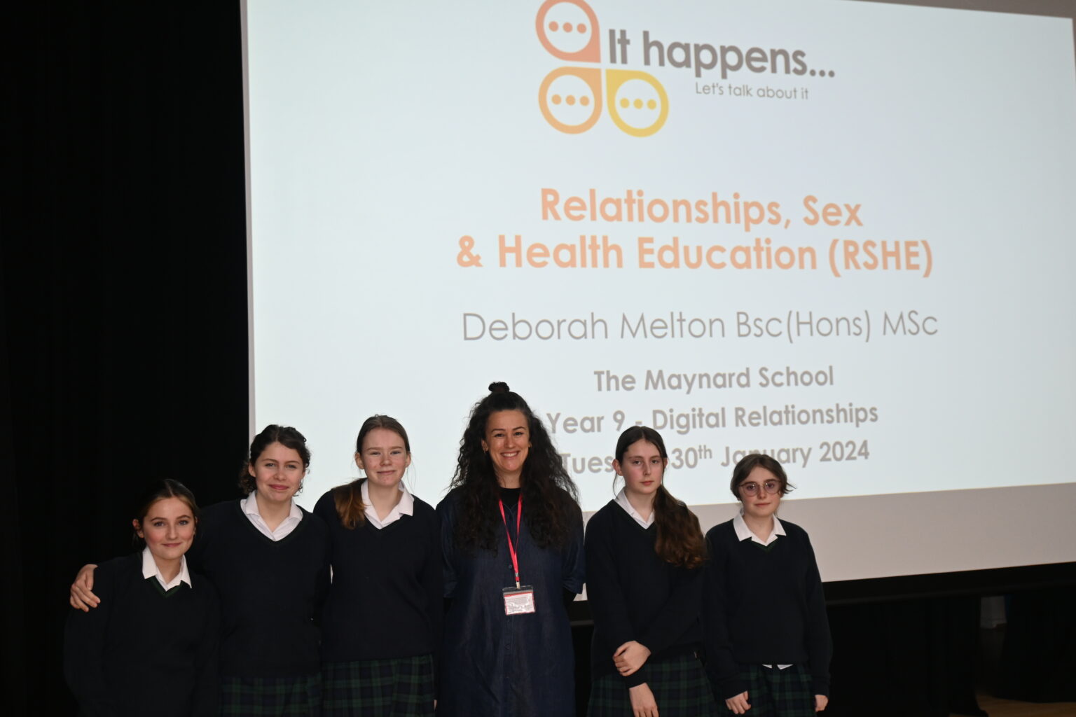 It happens... Let's talk about it - The Maynard School