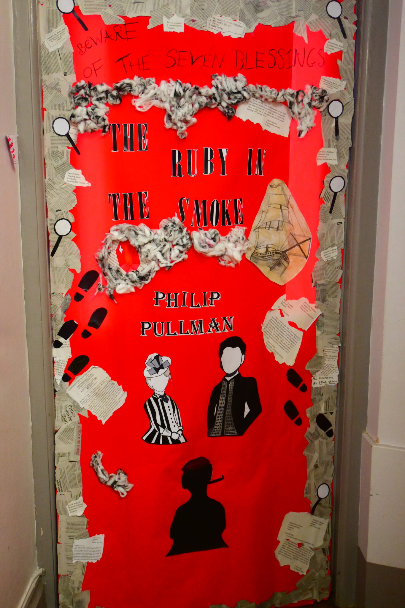 World Book Day - door decorating - The Maynard School