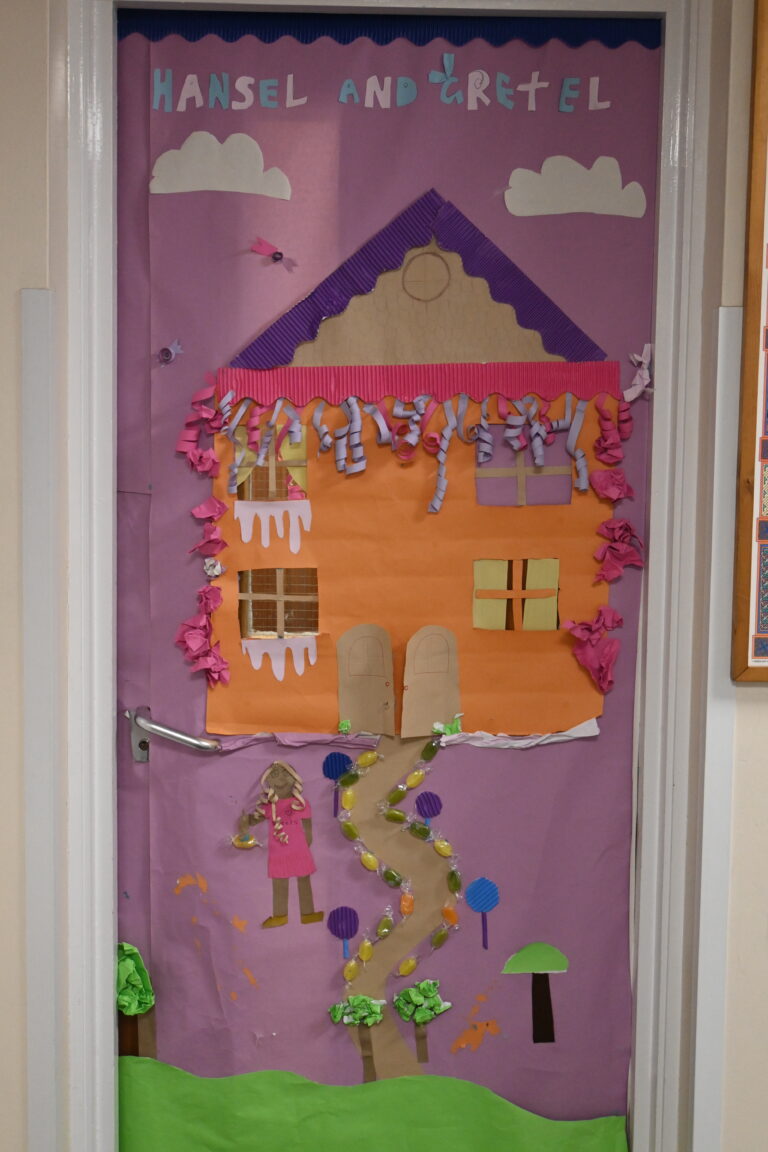 World Book Day - door decorating - The Maynard School