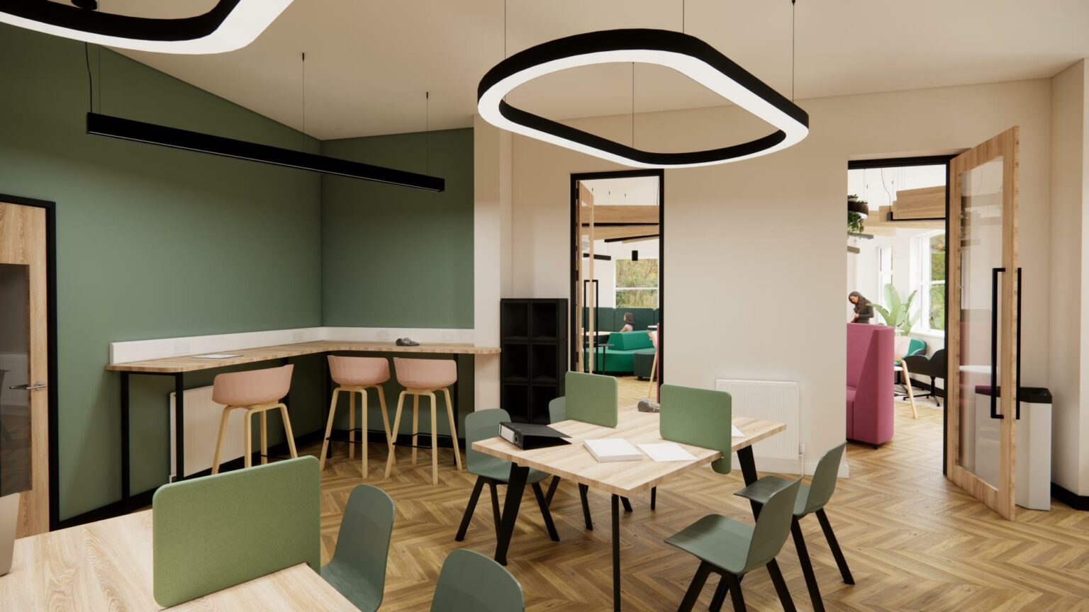 Latest visuals of Sixth Form Centre refurbishment - The Maynard School