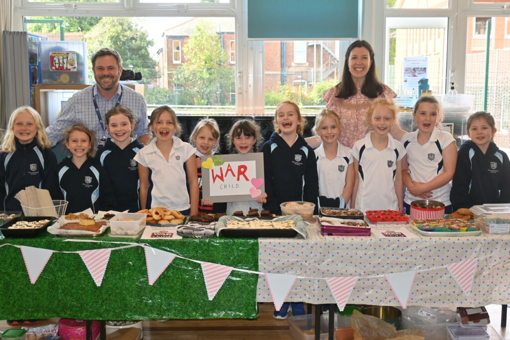Year 3 supporting War Child - The Maynard School