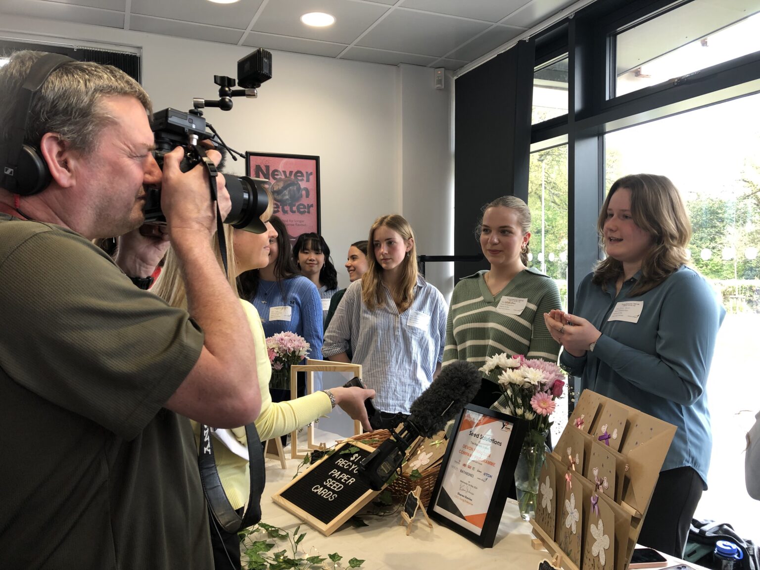 Young Enterprise Devon Finals, plus a chat with the BBC! - The Maynard ...