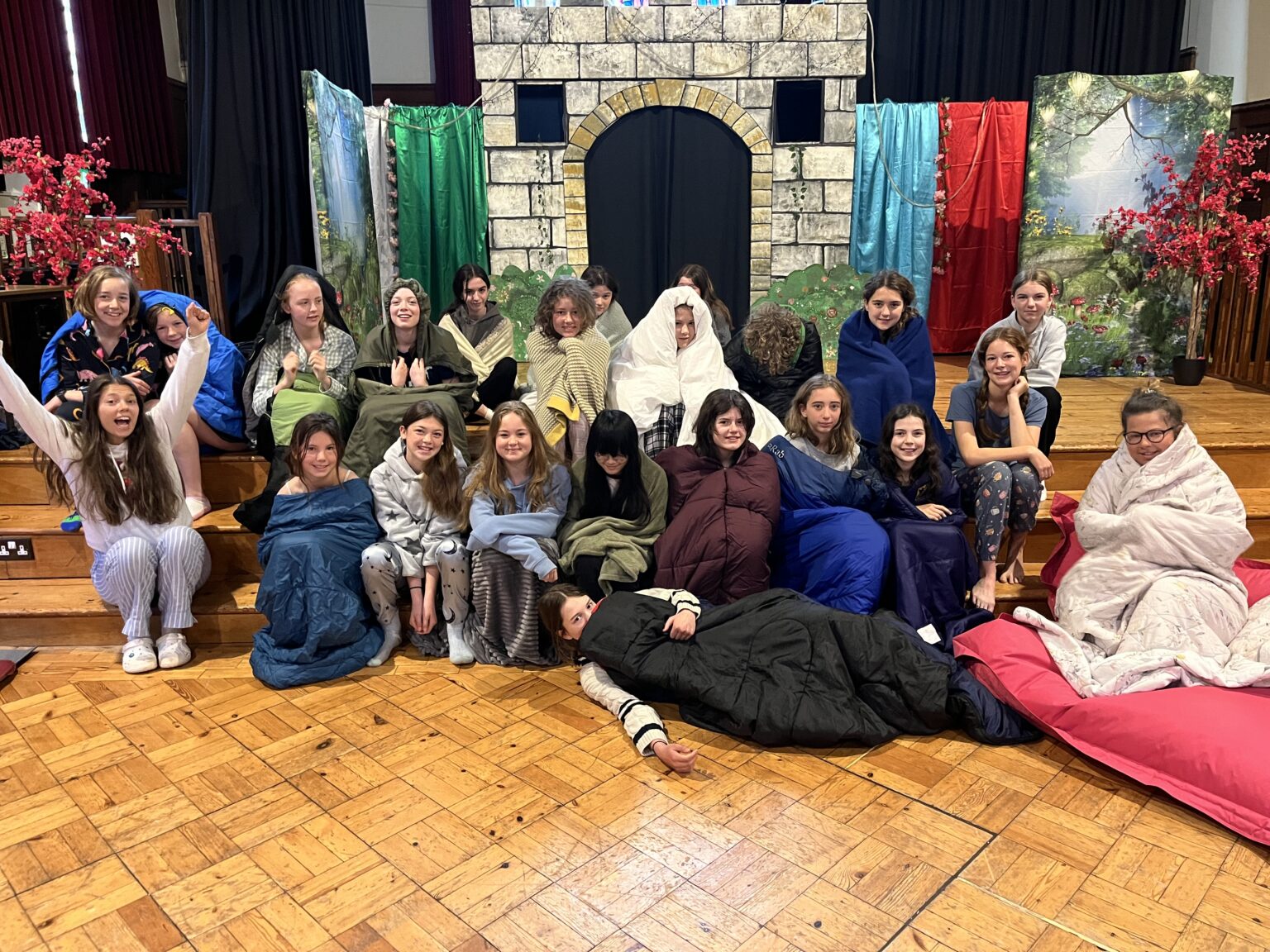 Year 8 school sleepover - The Maynard School