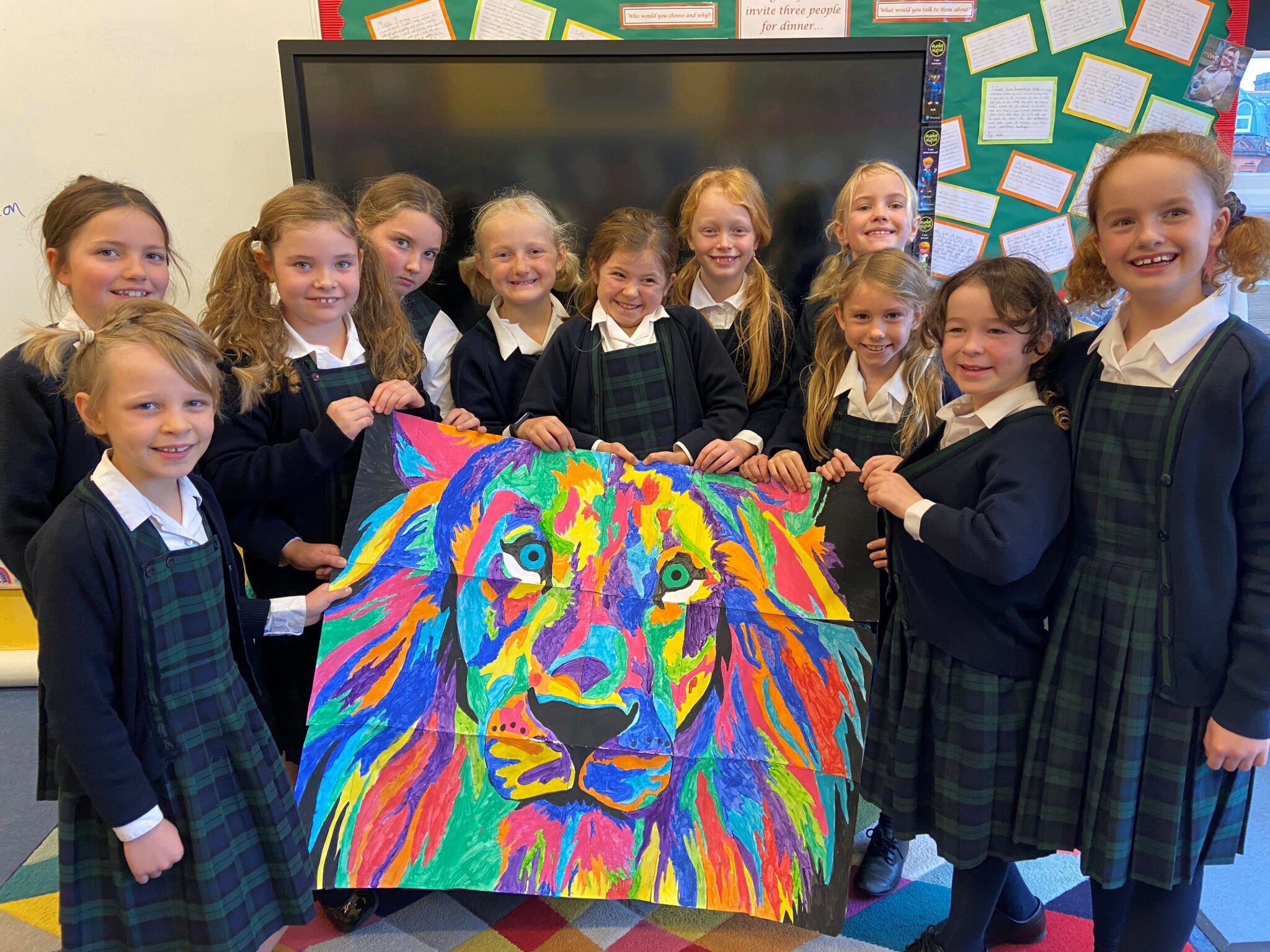 Year 4 read 'The Lion Inside' - The Maynard School