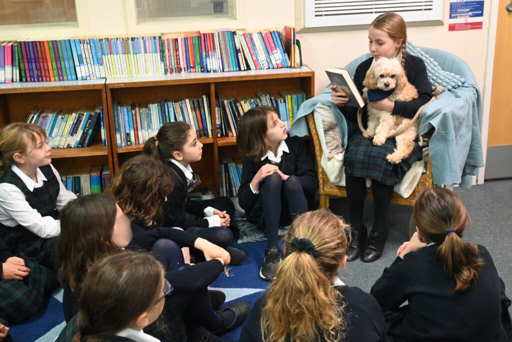 Year 5 begin 'Reading with Ralph' - The Maynard School