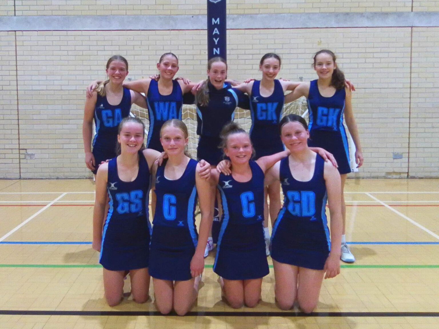 U14 Sisters in Sport netball win! - The Maynard School